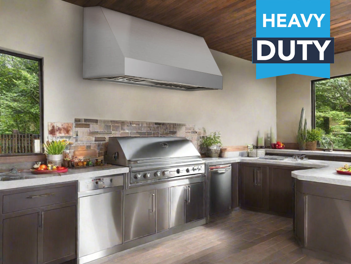 Outdoor Range Hood for BBQs - 60 Inch 2300CFM - VICTORY Prestige ...